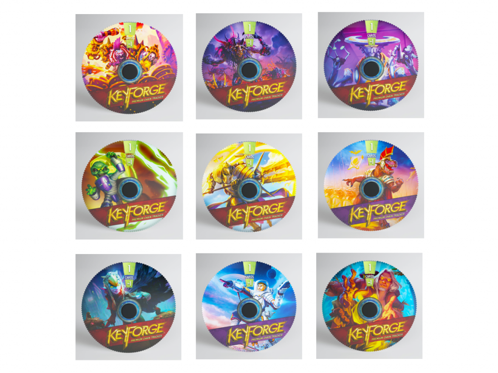 KeyForge Premium Chain Tracker – Centlus Board Game