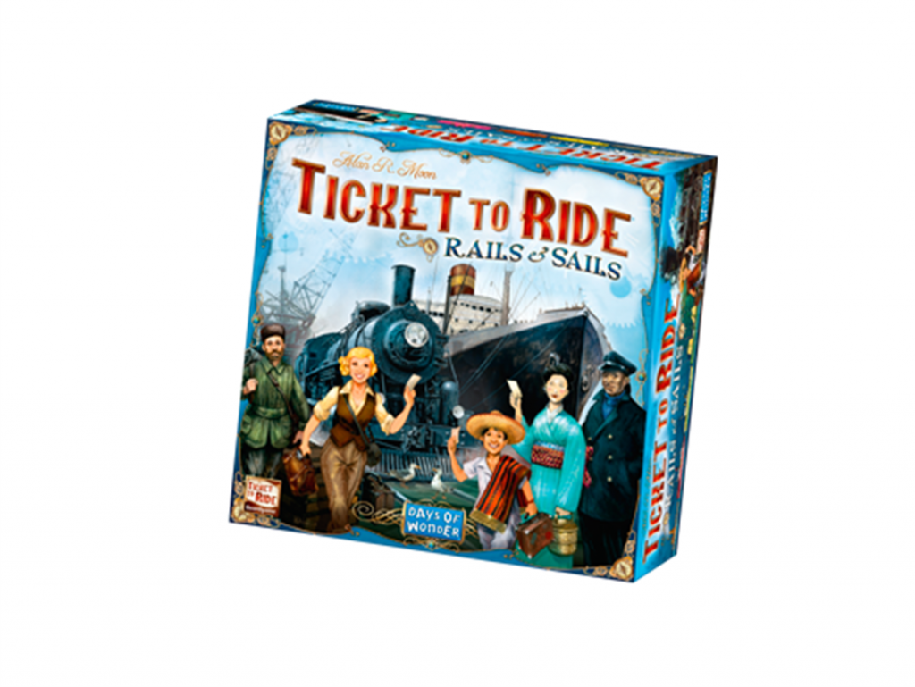 Ticket to Ride: Rails & Sails – Centlus Board Game